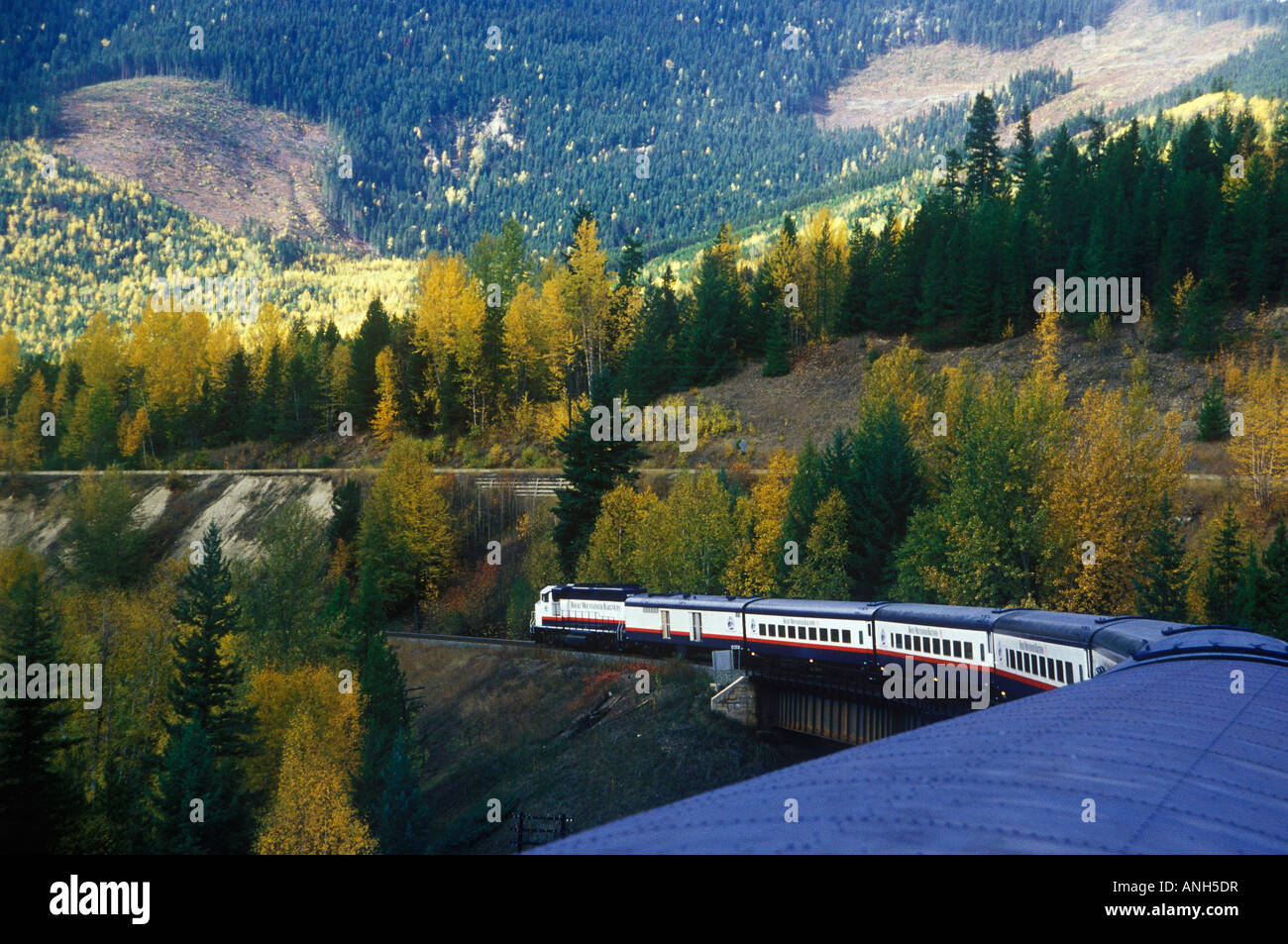 Train rocky mountains british columbia hi-res stock photography and ...