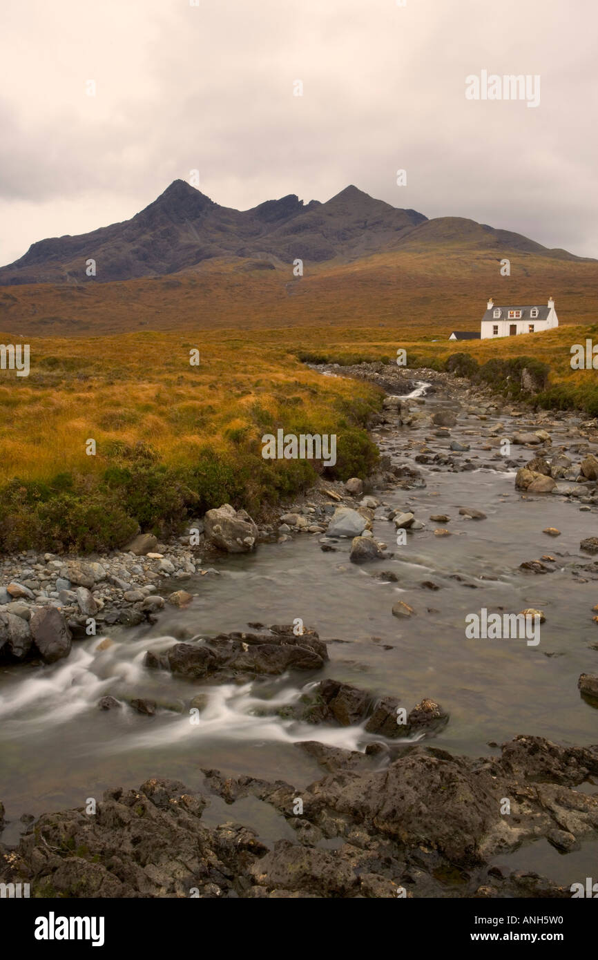 Glen Sligachan, Cuillin Hills, Isle of Skye, Scotland, UK Stock Photo ...