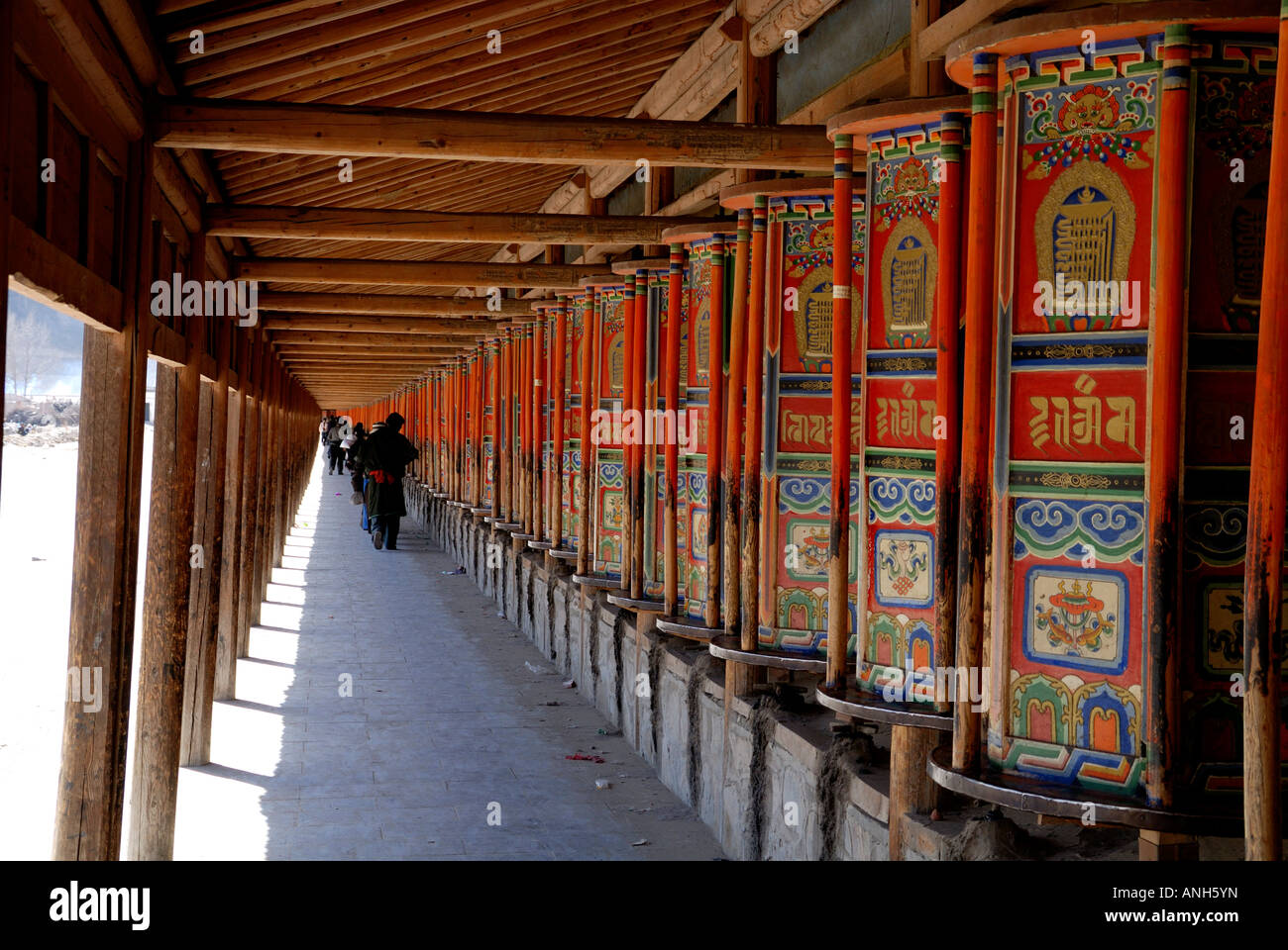 a Labrang Monastery in Xiahe,Gansu Stock Photo - Alamy
