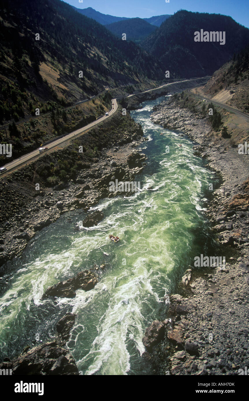Aerial of the Thompson River, British Columbia, Canada Stock Photo - Alamy