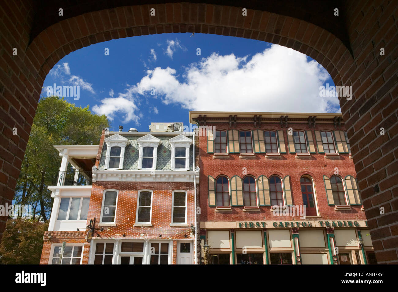 Historic district, St. Charles, Missouri, USA Stock Photo - Alamy