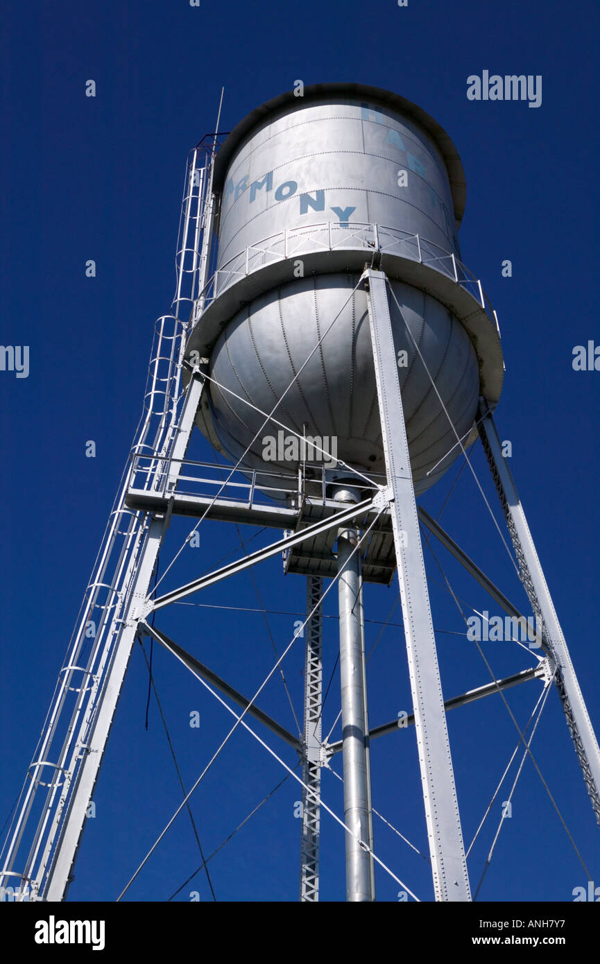 Water Tower, Harmony, Bluff County, Minnesota, USA Stock Photo - Alamy