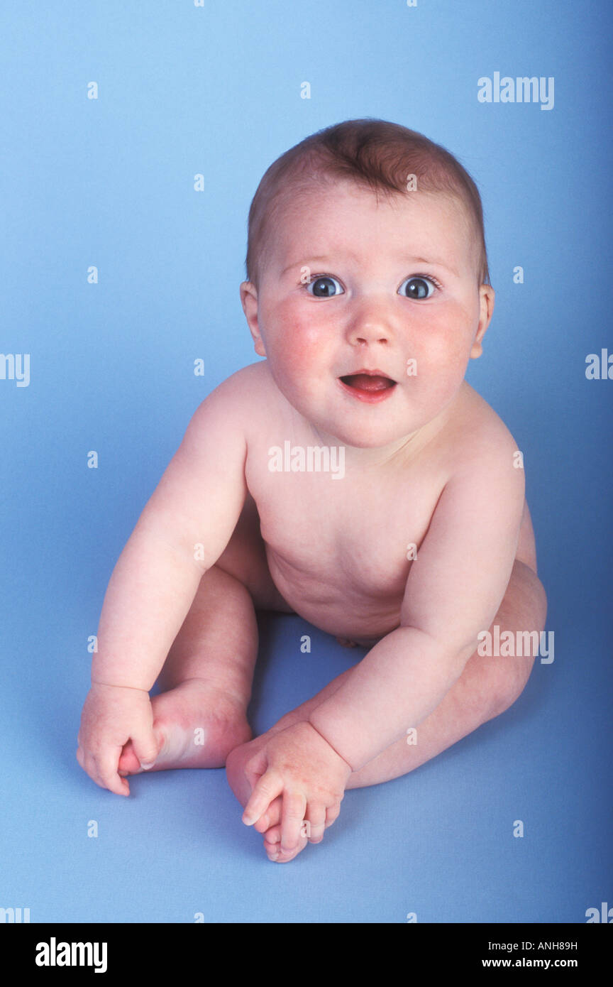 A young baby boy, British Columbia, Canada Stock Photo - Alamy