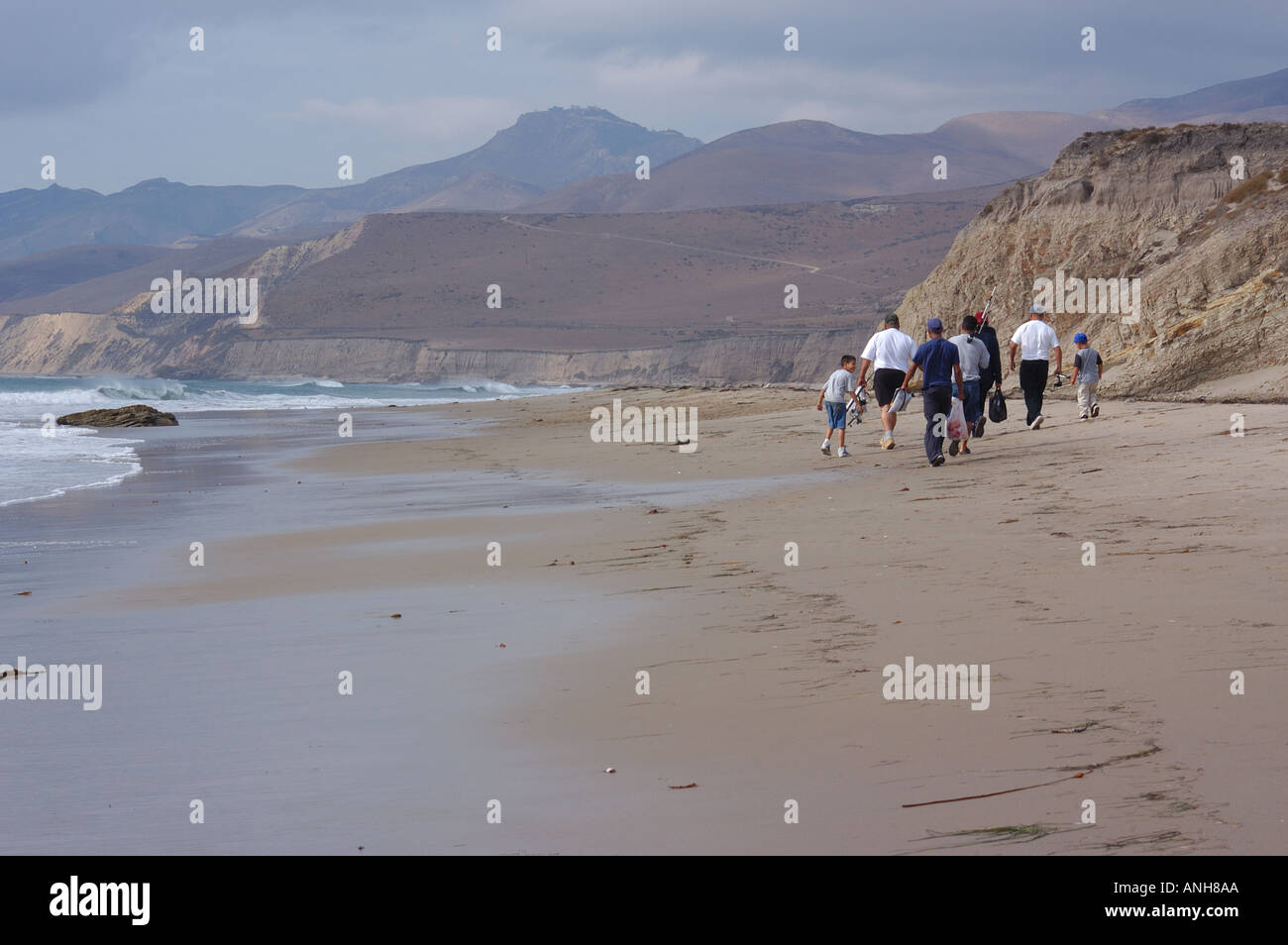 Santa barbara california jalama beach hi-res stock photography and ...