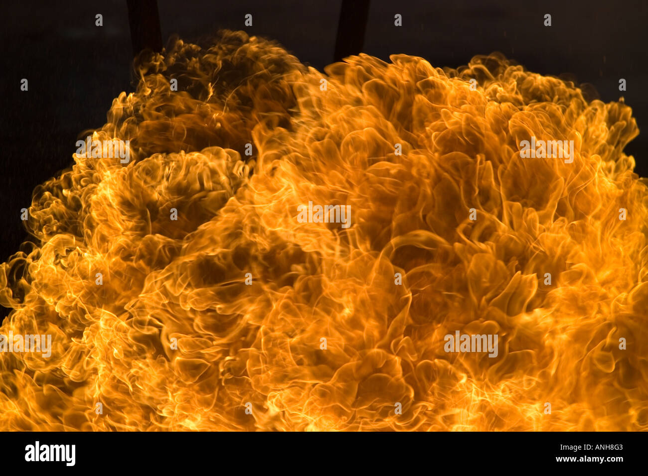 Liquid vapour fireball Stock Photo - Alamy