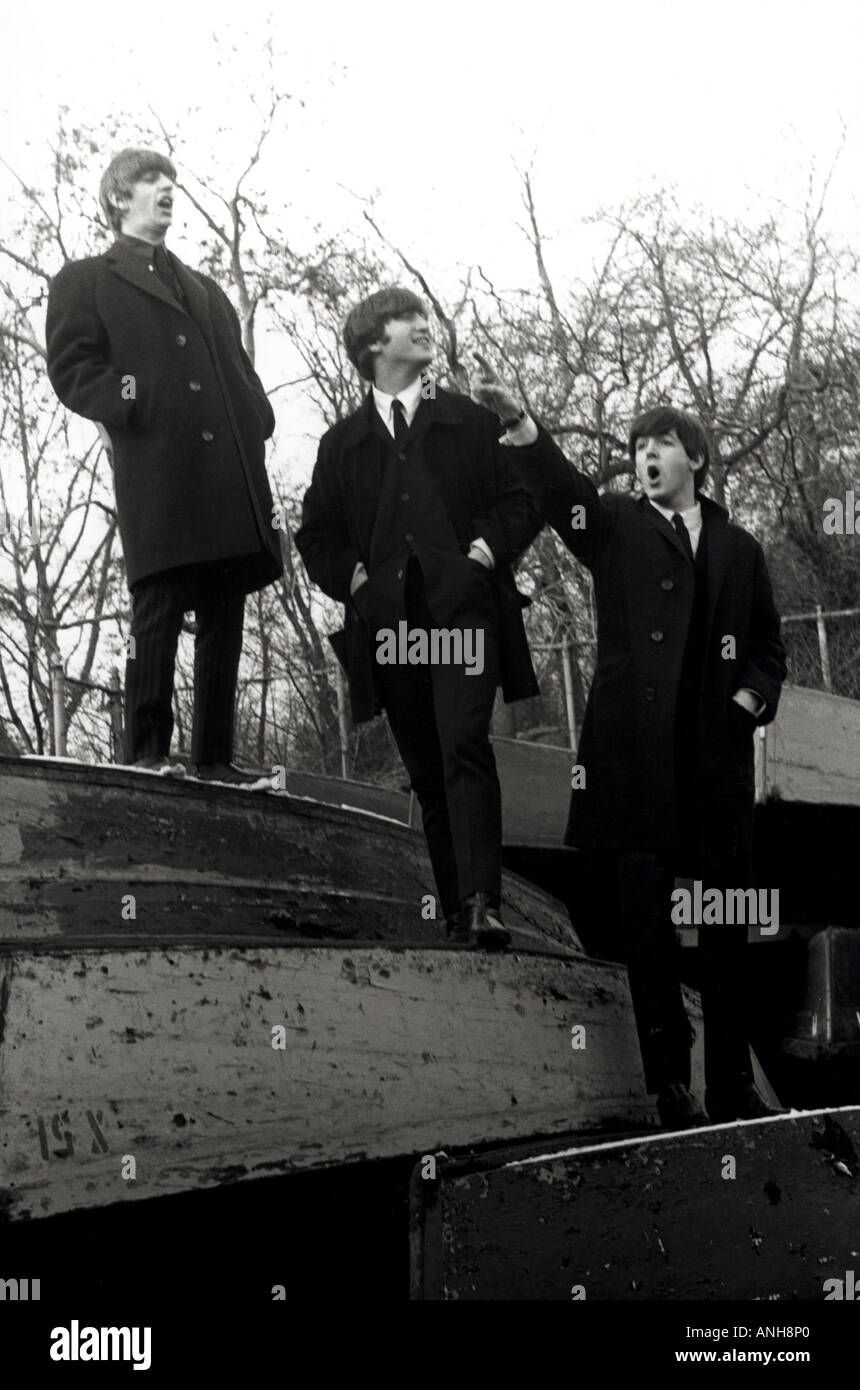 BEATLES in Central Park New York in February 1964 Stock Photo - Alamy
