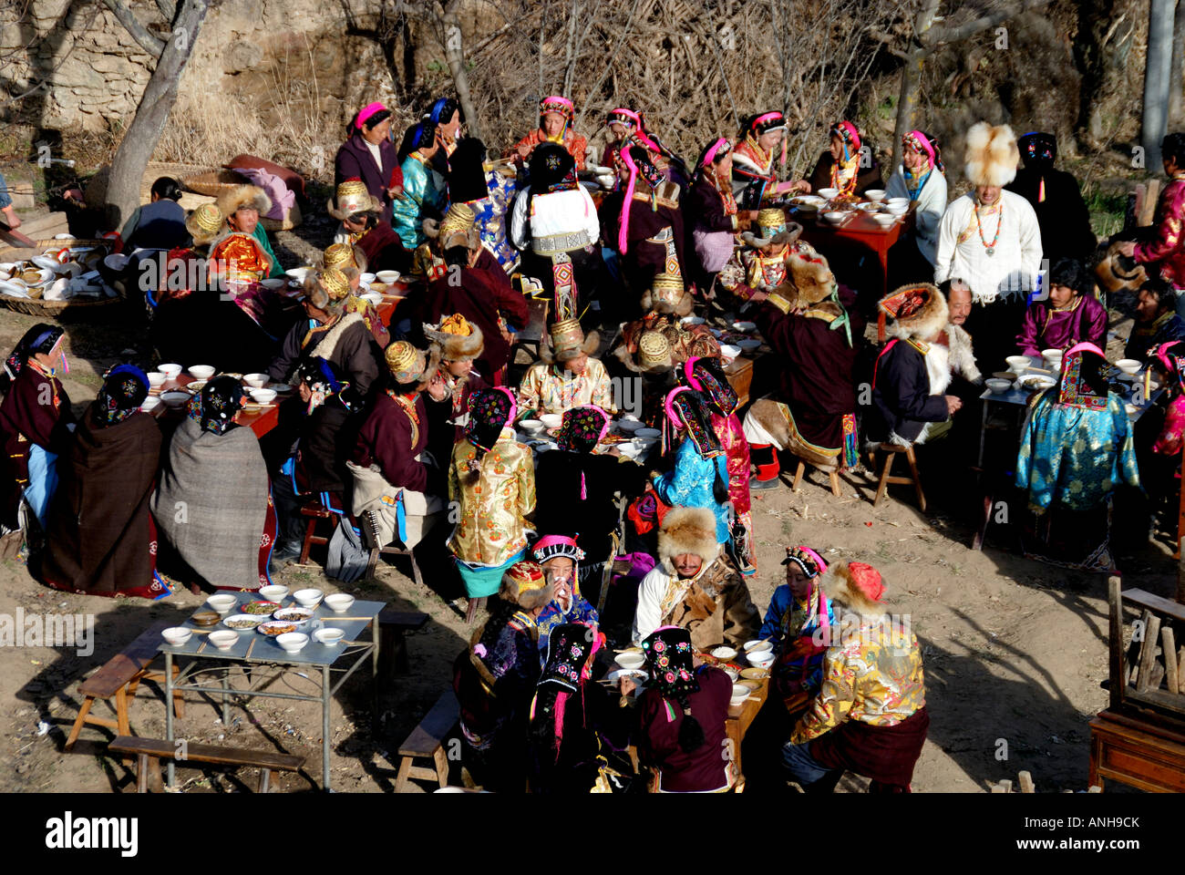 Tibetan wedding hi-res stock photography and images - Alamy