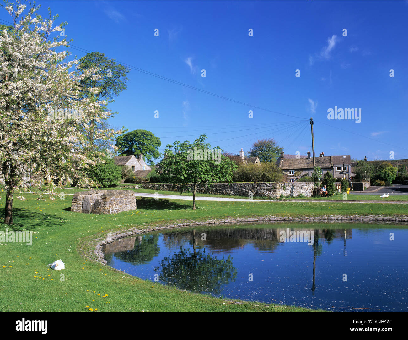 Foolow peak district village uk hi-res stock photography and images - Alamy