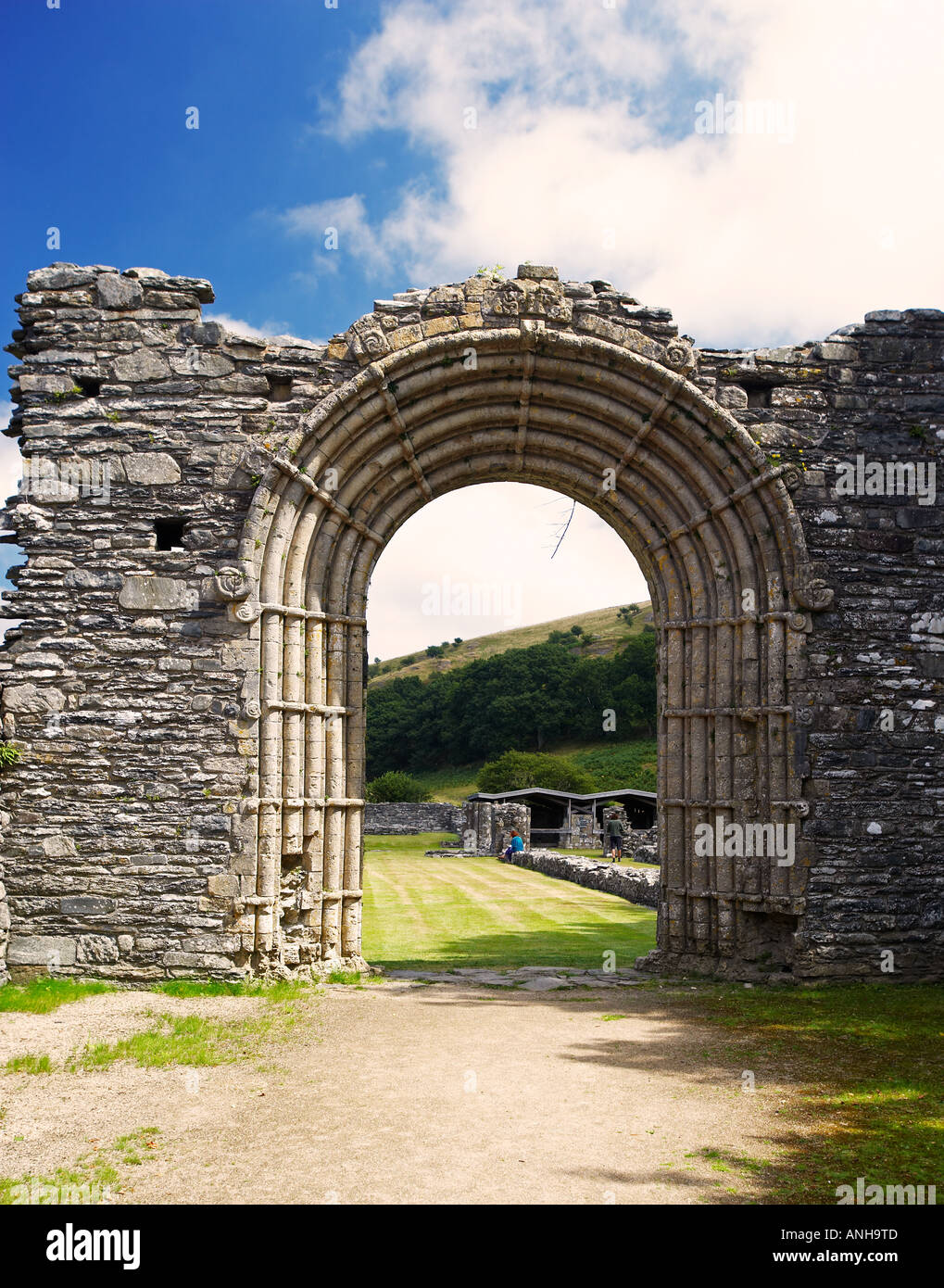 Strata Florida Abbey Stock Photo - Alamy