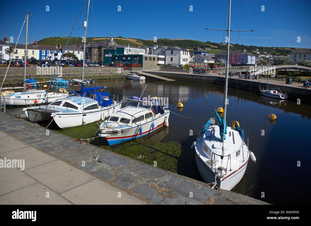 Aberaeron west wales uk hi-res stock photography and images - Alamy