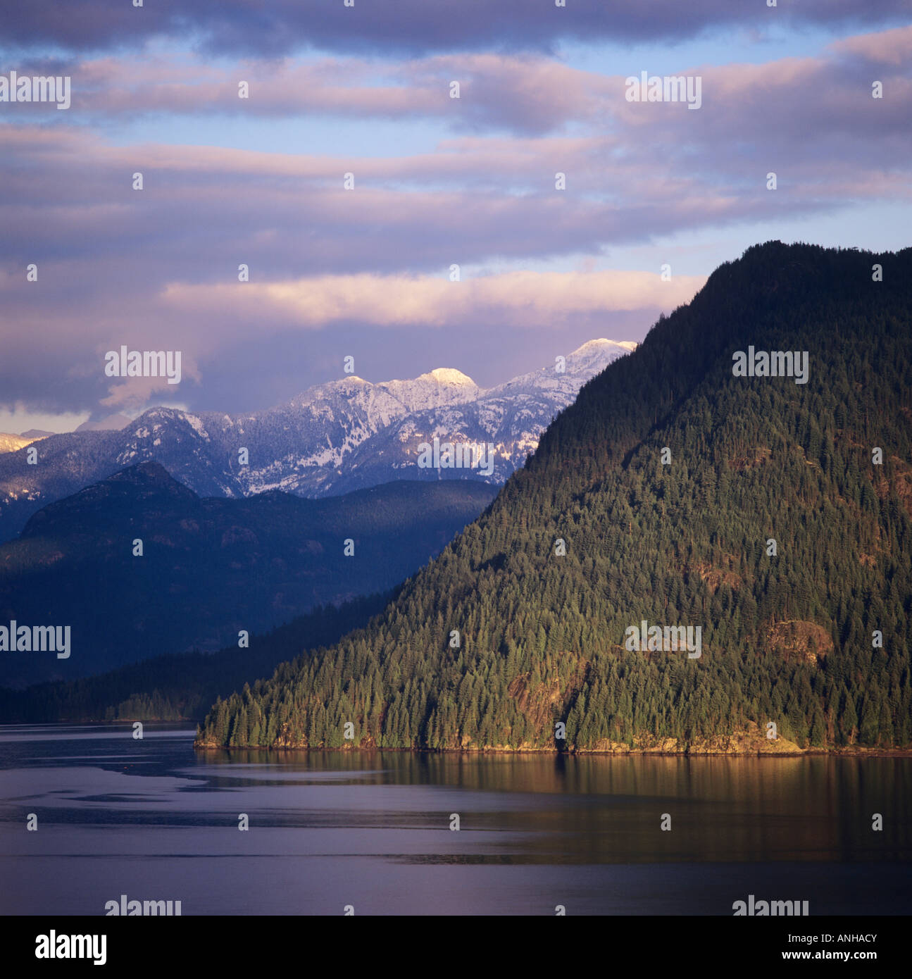 Gambier Island, Northern Howe Sound, British Columbia, Canada Stock ...