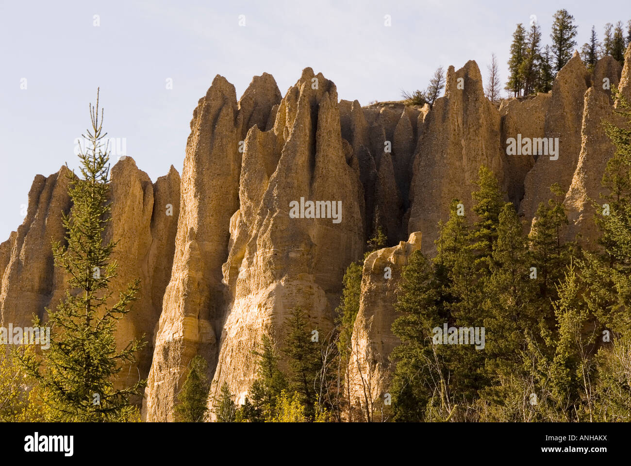 Dutch Creek Hoodoos, Fairmont Hotsprings, British Columbia, Canada ...