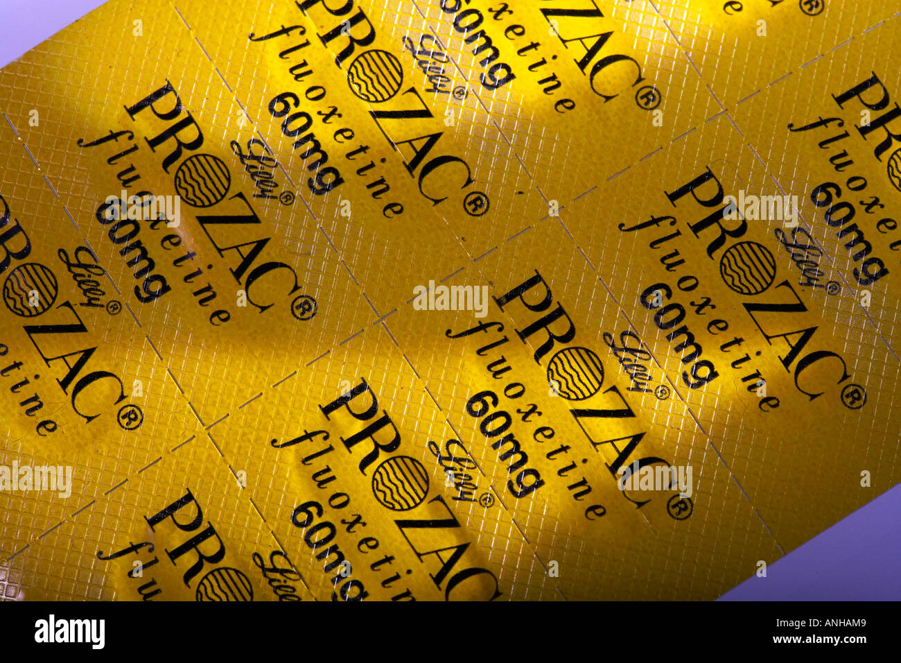 Prozac Antidepressant Tablets Stock Photo - Alamy