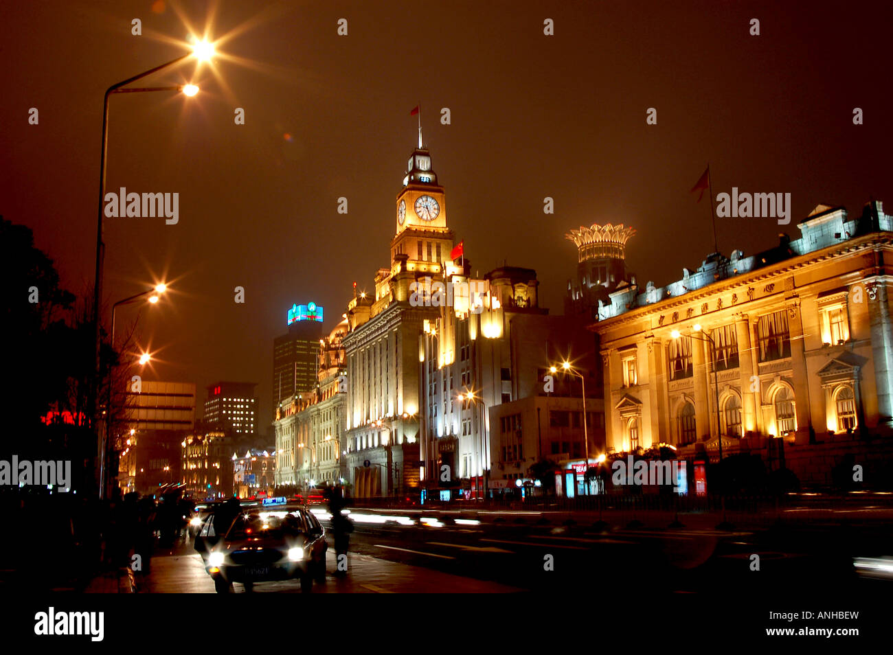 Shanghai night life Stock Photo - Alamy