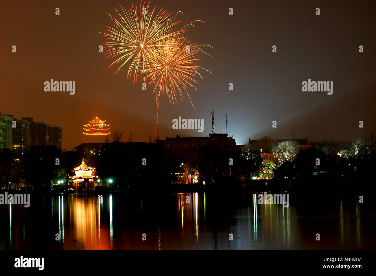 Spring Festival in Hangzhou Stock Photo - Alamy
