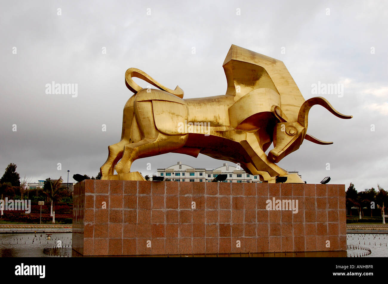 this cow meaning people together hard work makeing hometown nice Stock ...