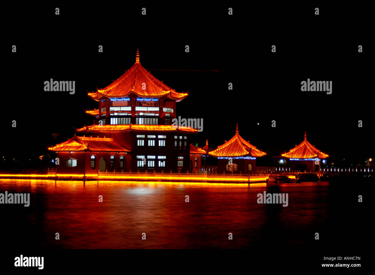 chinese night life Stock Photo - Alamy