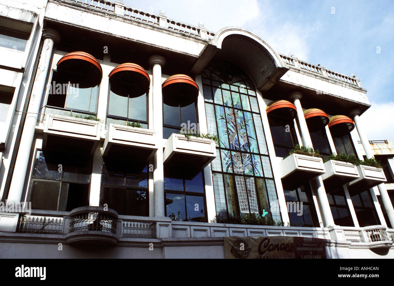 colonial building, jl braga, bandung, indonesia Stock Photo - Alamy