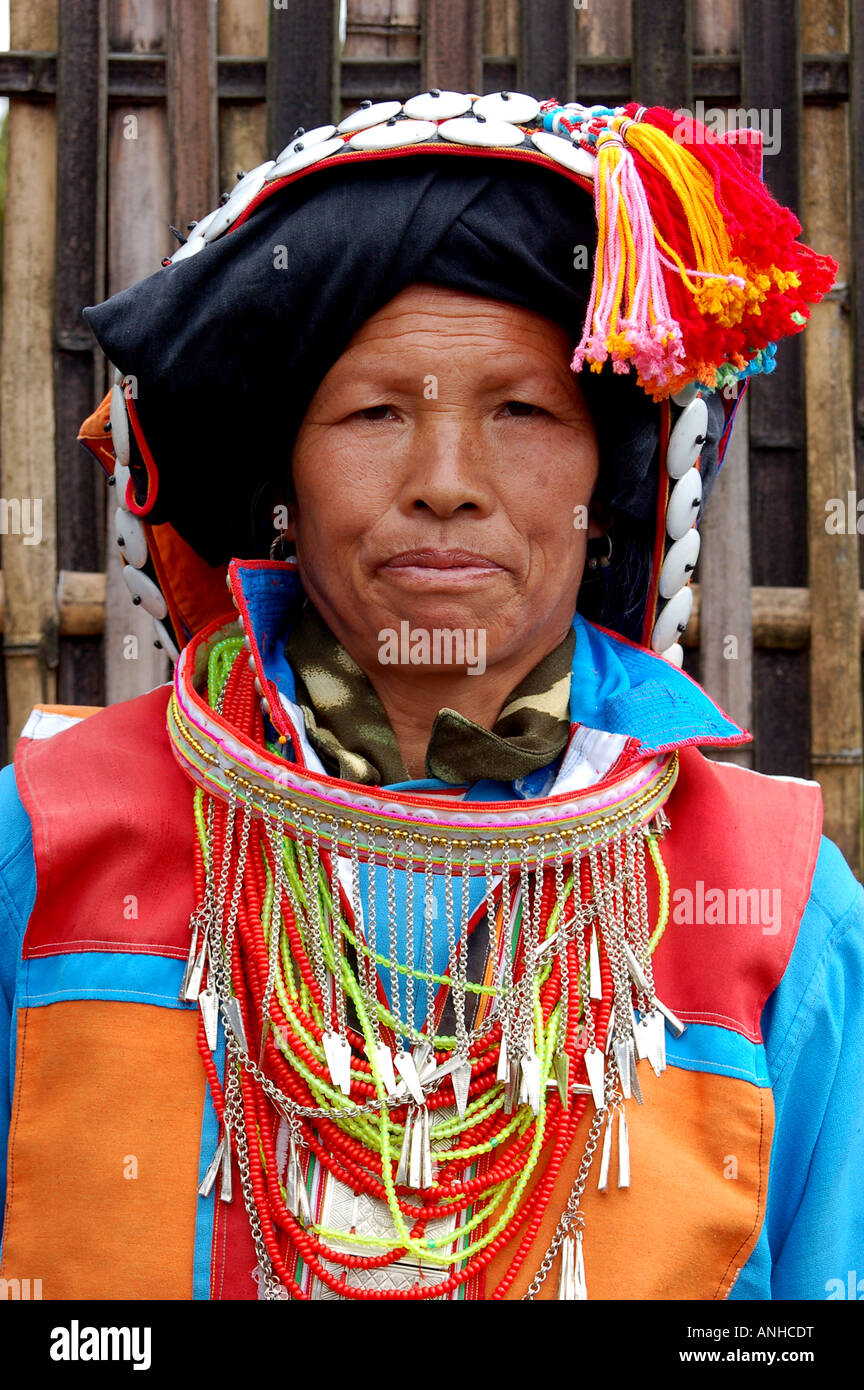 lisu minority traditional festival a minority women have traditional ...
