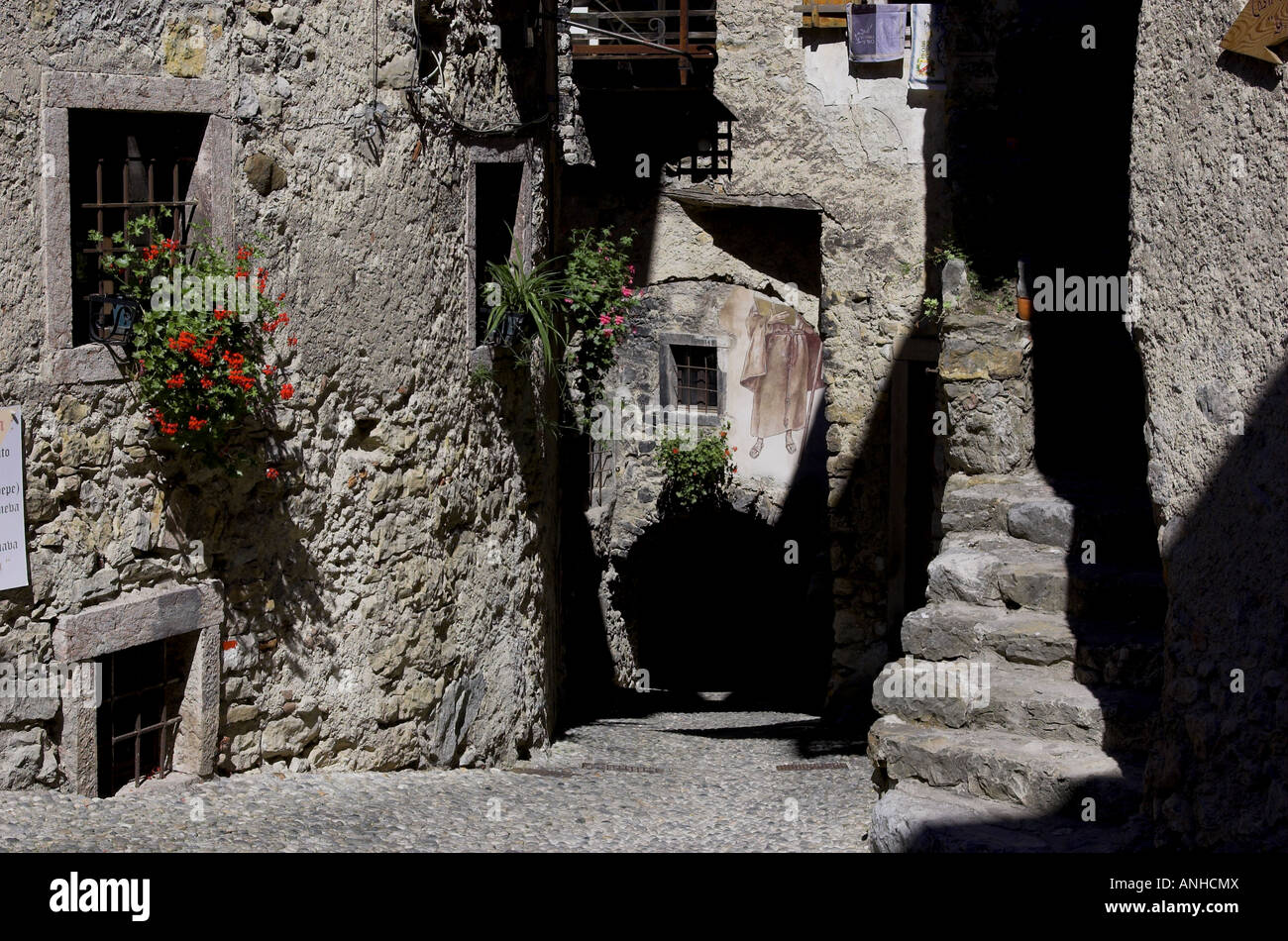 A old town in Italy Stock Photo - Alamy