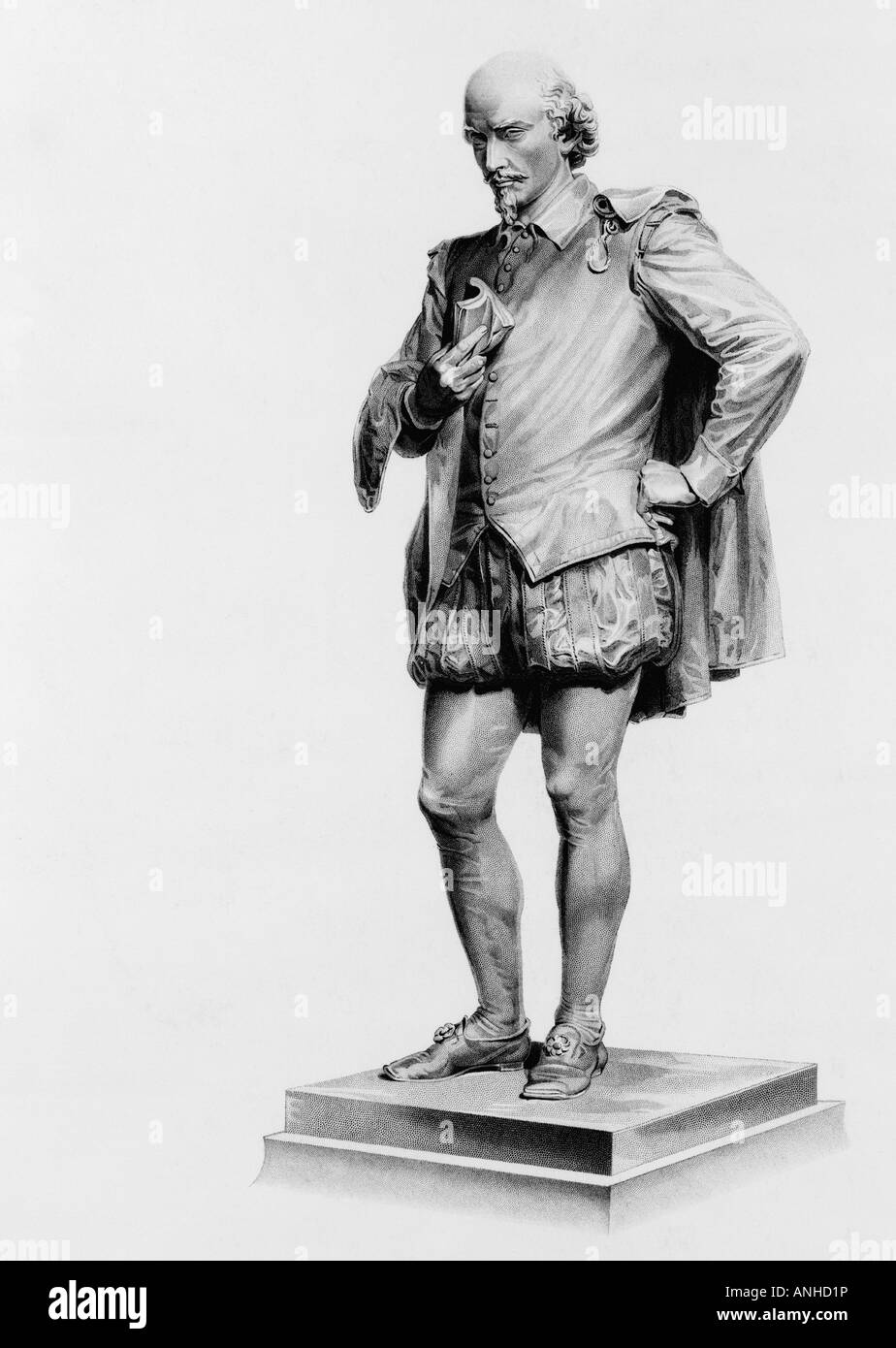 William Shakespeare, 1564 - 1616. English poet, actor and dramatist ...