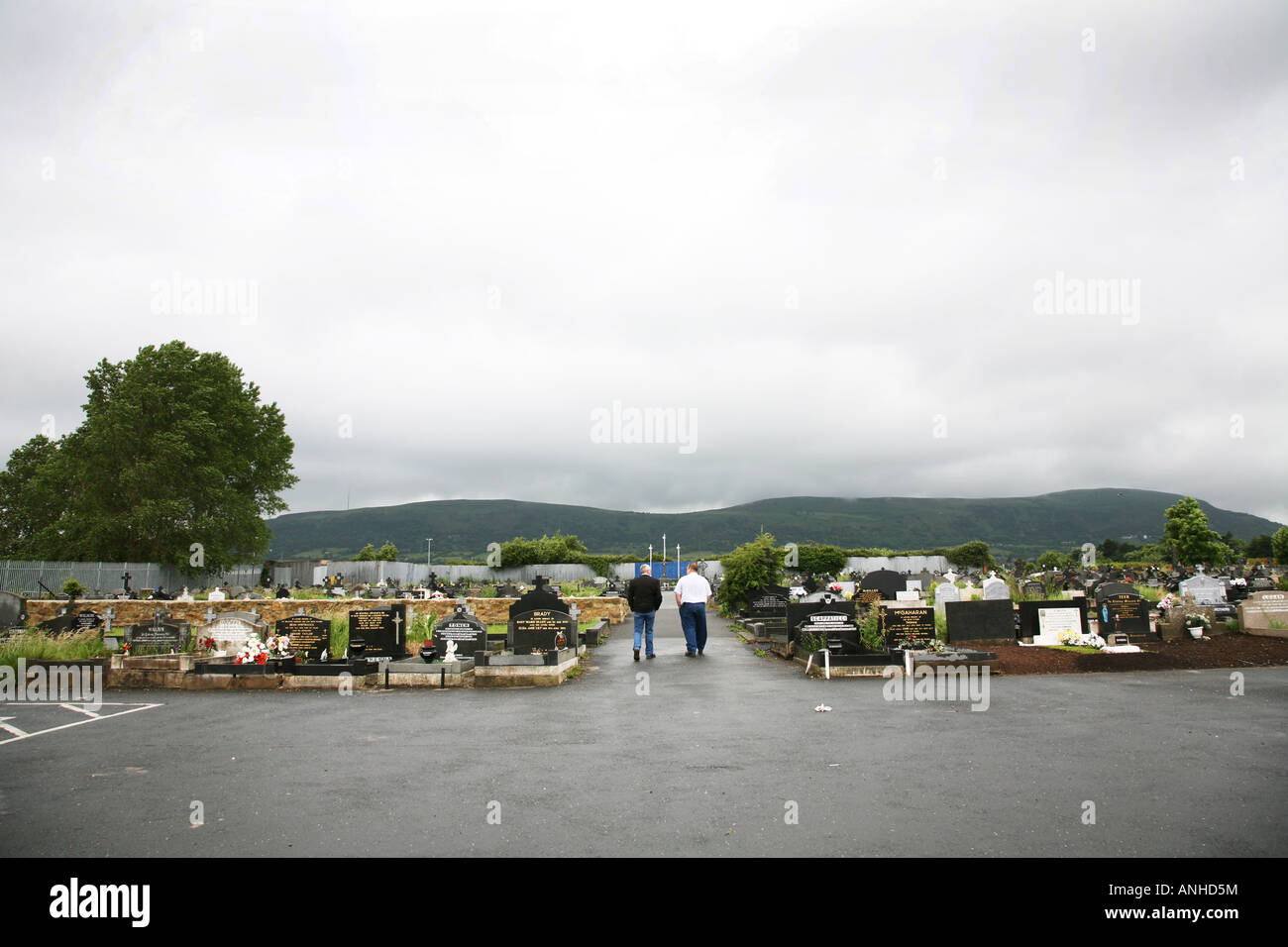 Milltown cemetery Andersonstown West Belfast Co Antrim Northern Ireland ...