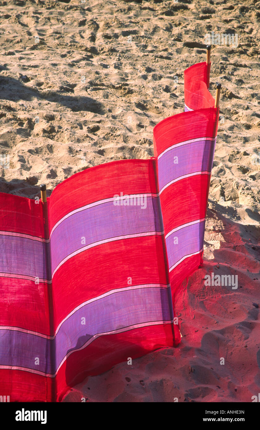 Striped windbreak hi-res stock photography and images - Alamy