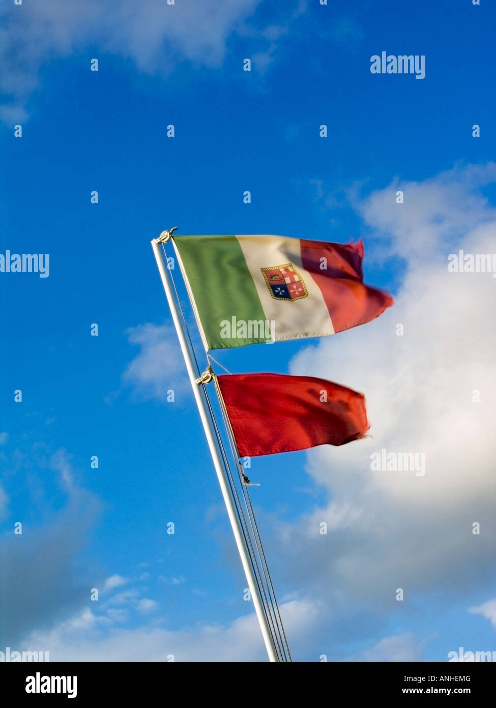 Weather signal flag hi-res stock photography and images - Alamy