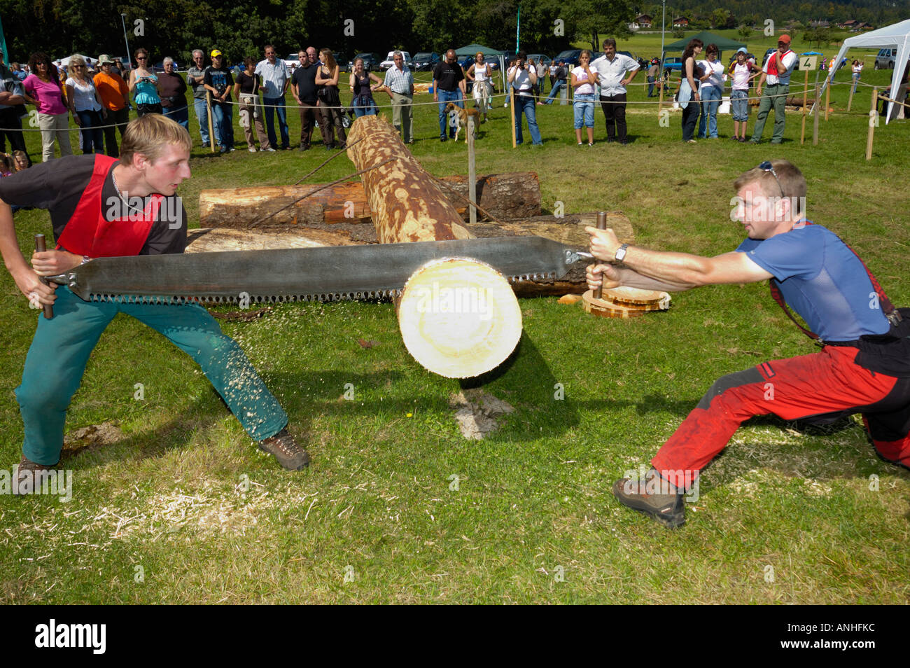 Two loggers hi-res stock photography and images - Alamy