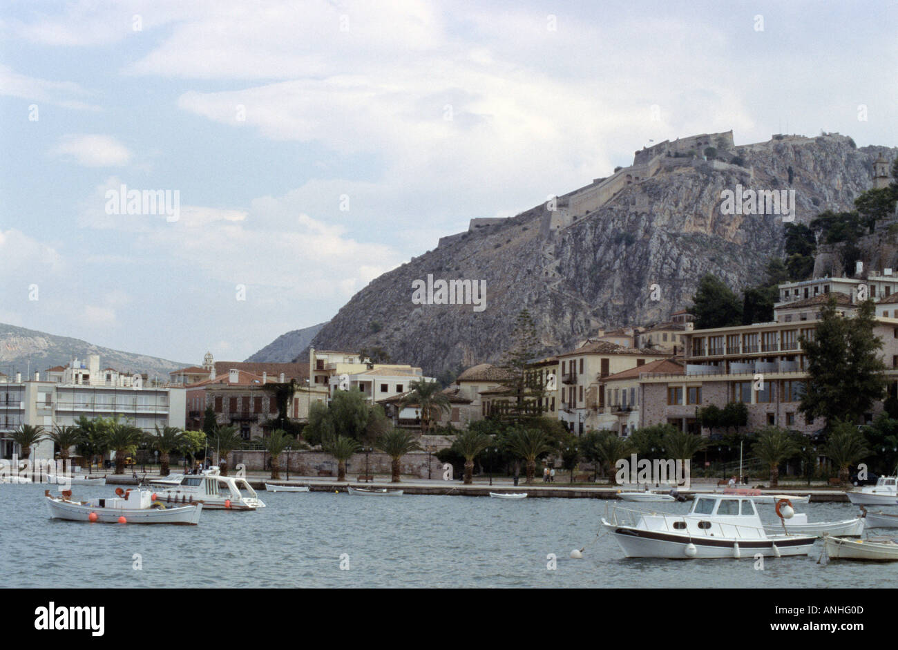 Nafplio harbour town peloponnese greece hi-res stock photography and ...