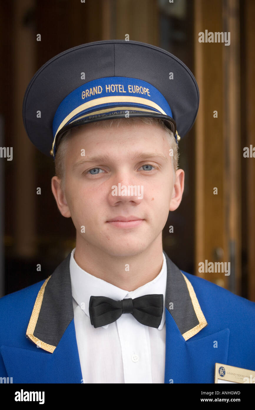 Europa hotel doorman hi-res stock photography and images - Alamy