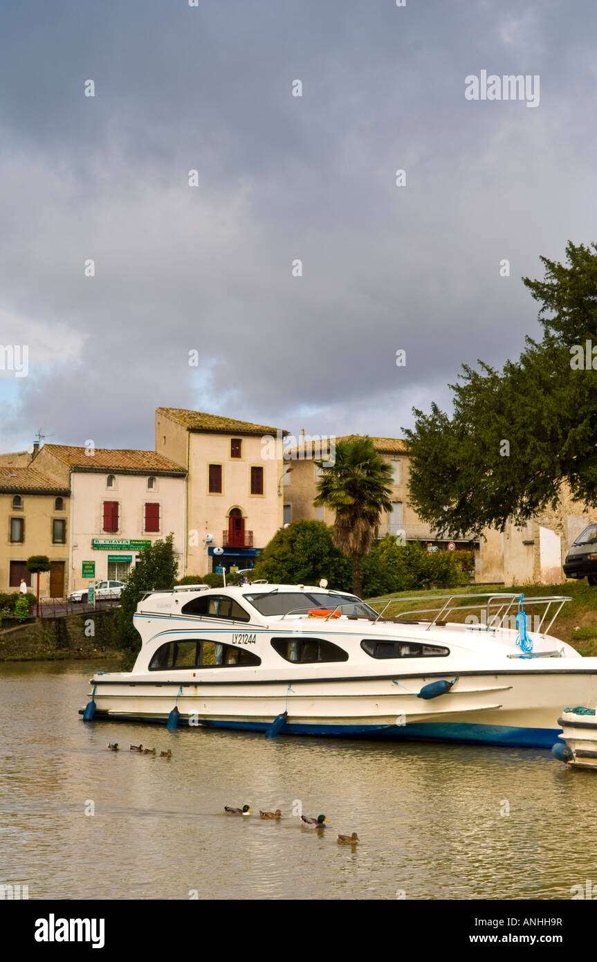 Trebes near Carcassonne Aude Languedoc France Stock Photo - Alamy