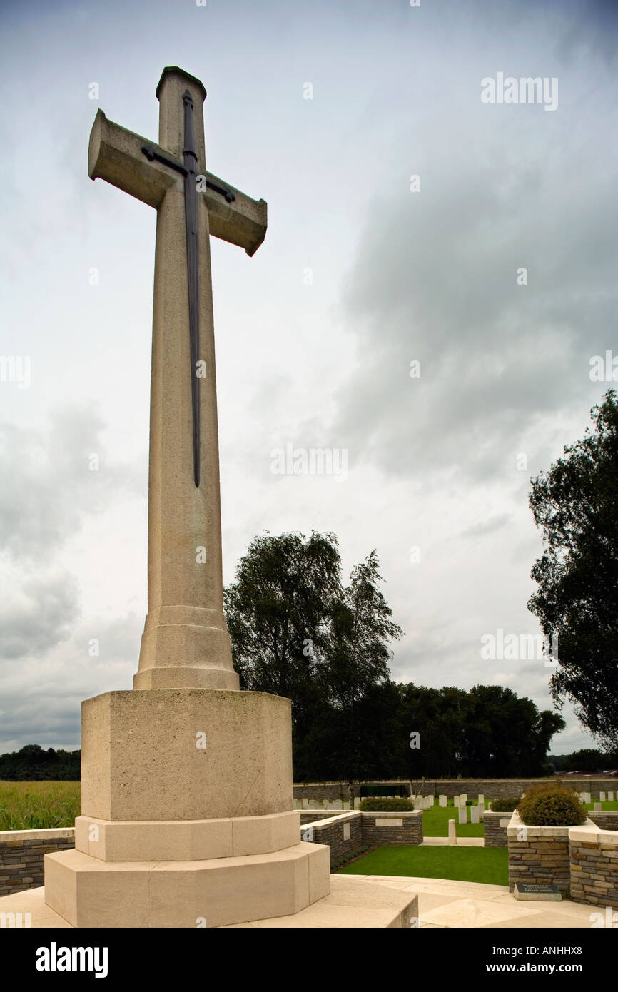 Ypres ieper salient redoubt cwgc passchendaele hi-res stock photography ...