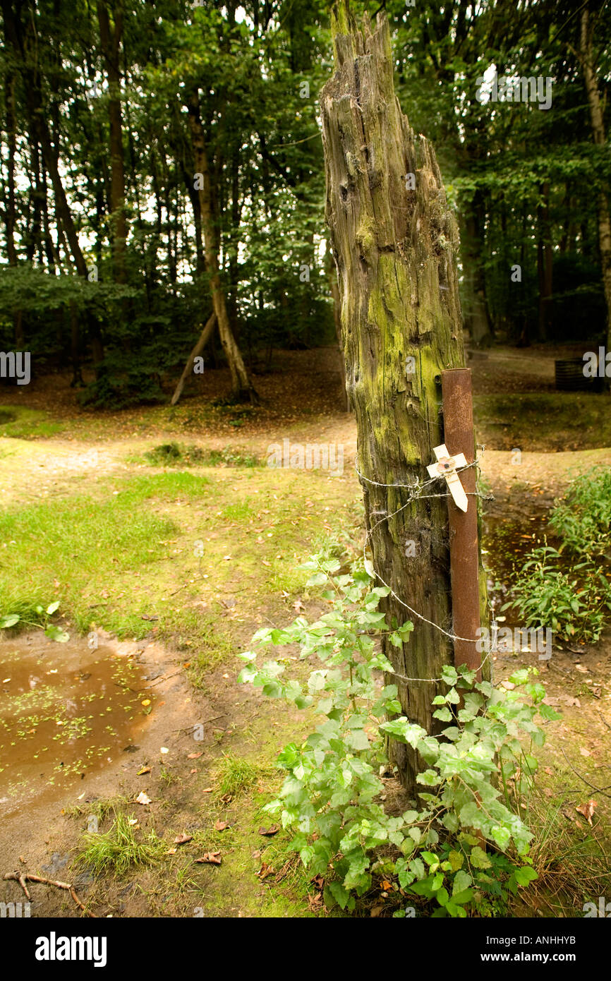 Shell holes trenches landscape ww1 hi-res stock photography and images ...