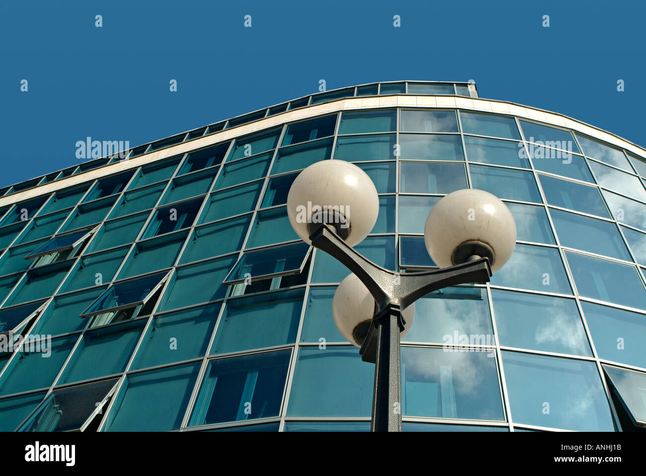 Office Building Low Angle Stock Photo - Alamy