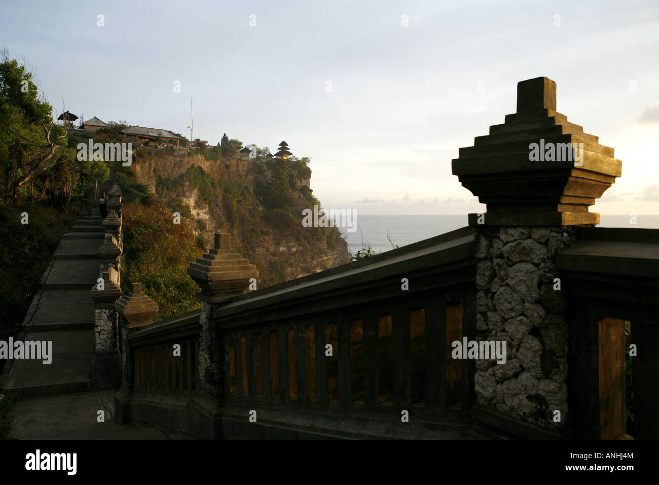At ulu watu temple at sunset hi-res stock photography and images - Alamy