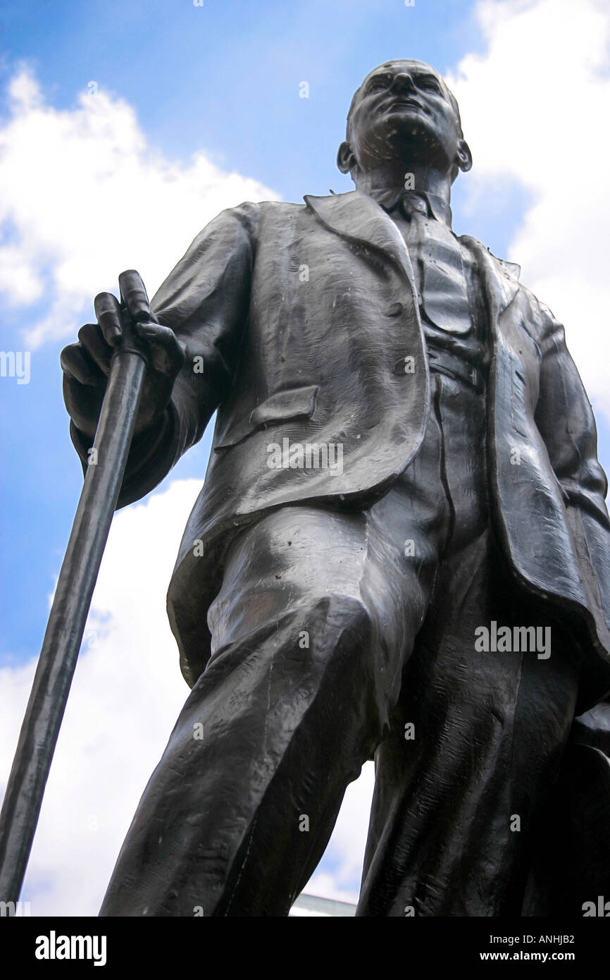 Statue of George M Cohan in Times Square New York City in the United ...