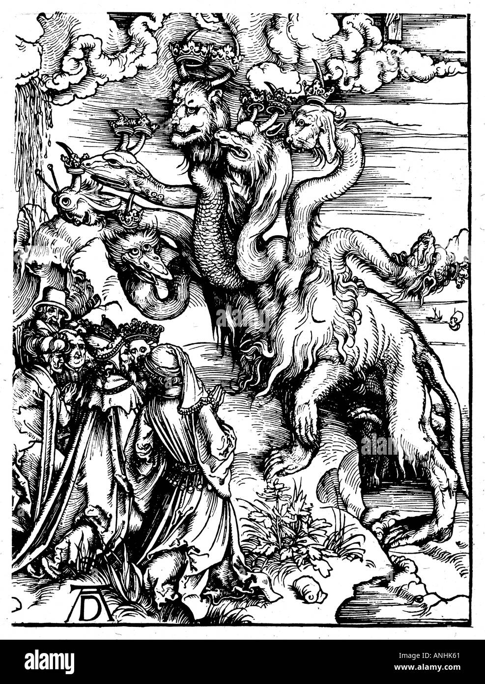 Apocalypse The Great Beast Stock Photo - Alamy