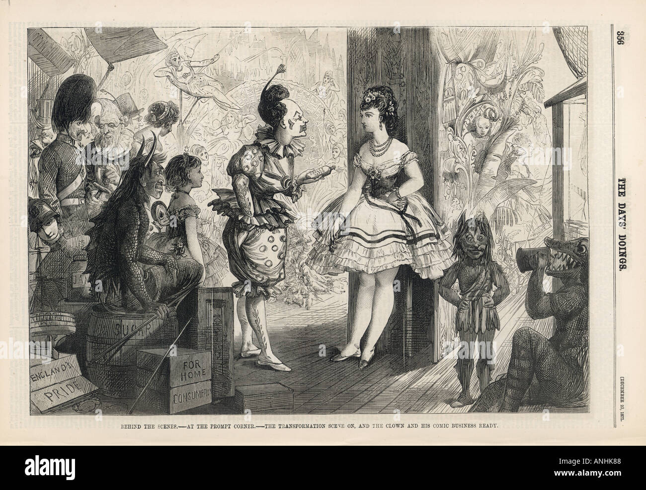 Backstage theatre wings hi-res stock photography and images - Alamy