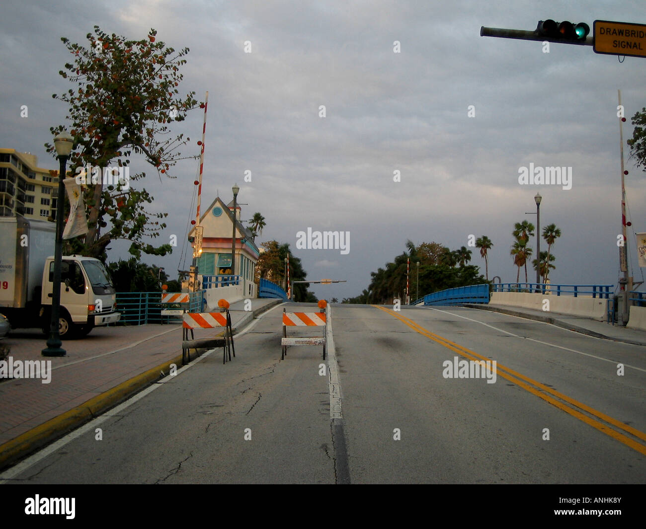 Draw Bridge Delray Beach Florida Stock Photo - Alamy
