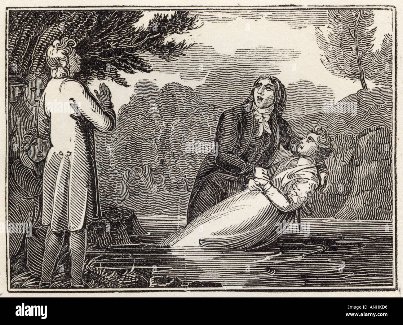 Baptism immersion hi-res stock photography and images - Alamy