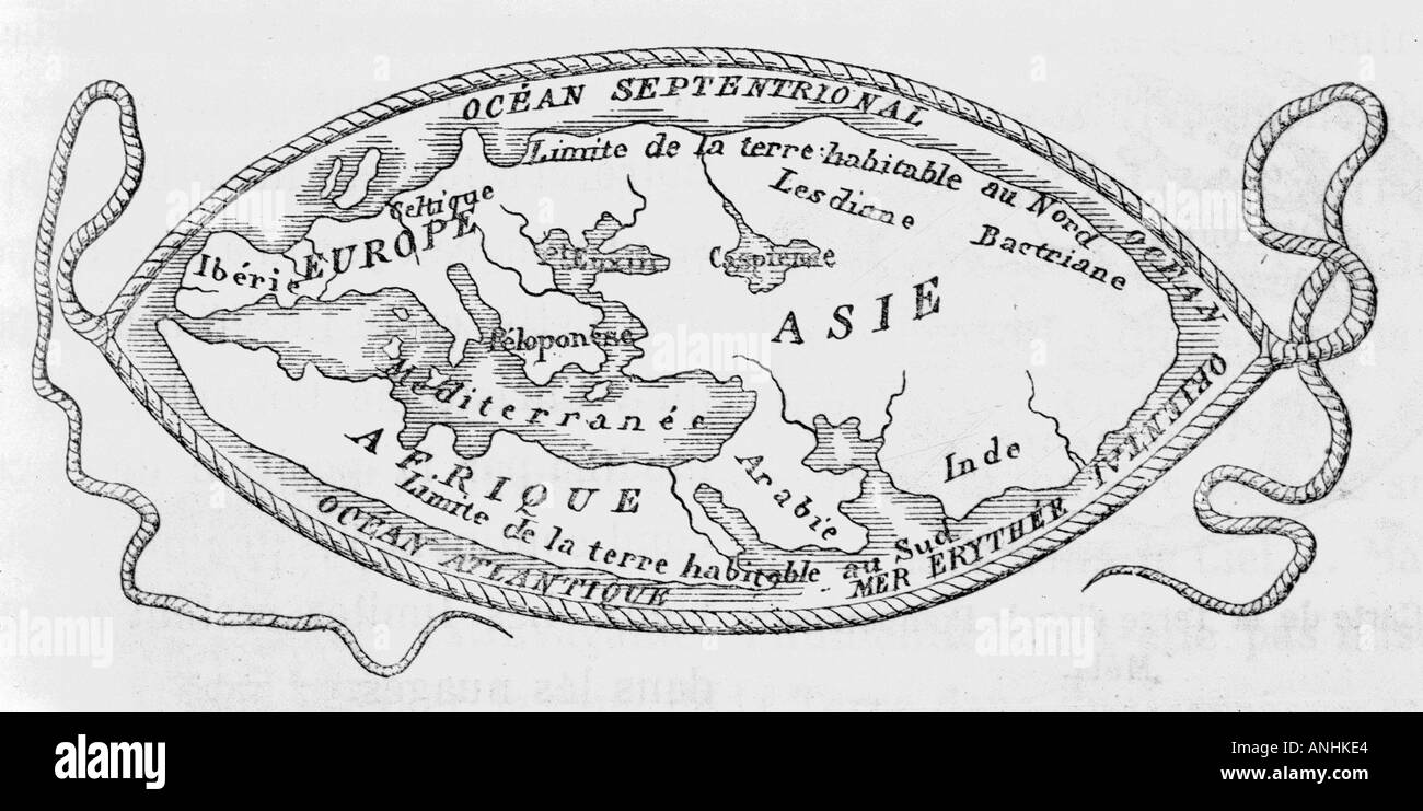 World Map C. 50bc Stock Photo - Alamy