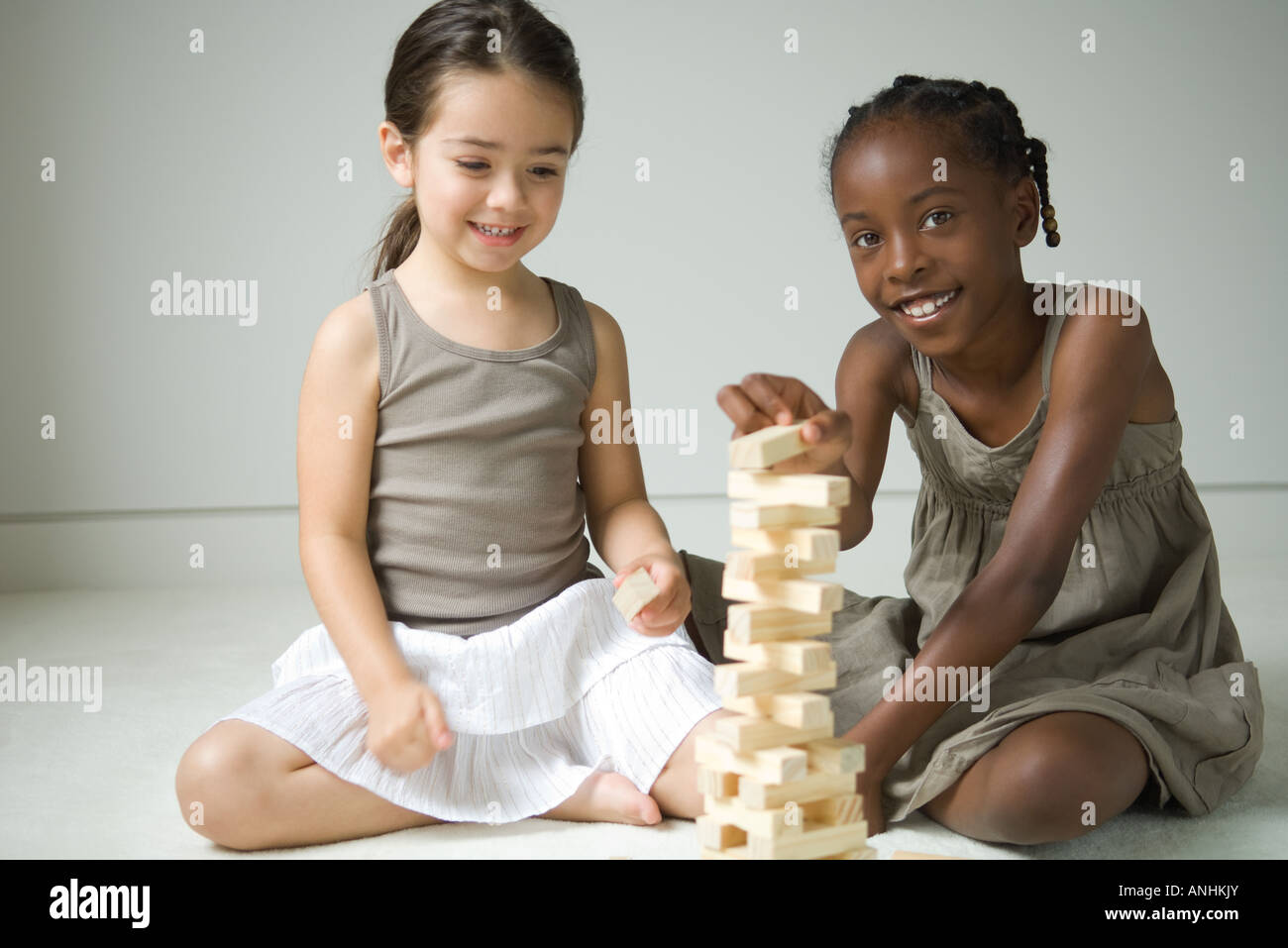 Indian children playing blocks hi-res stock photography and images - Alamy