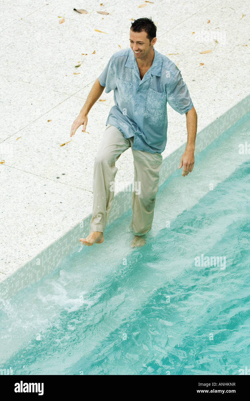 Fully clothed in water hi-res stock photography and images - Alamy