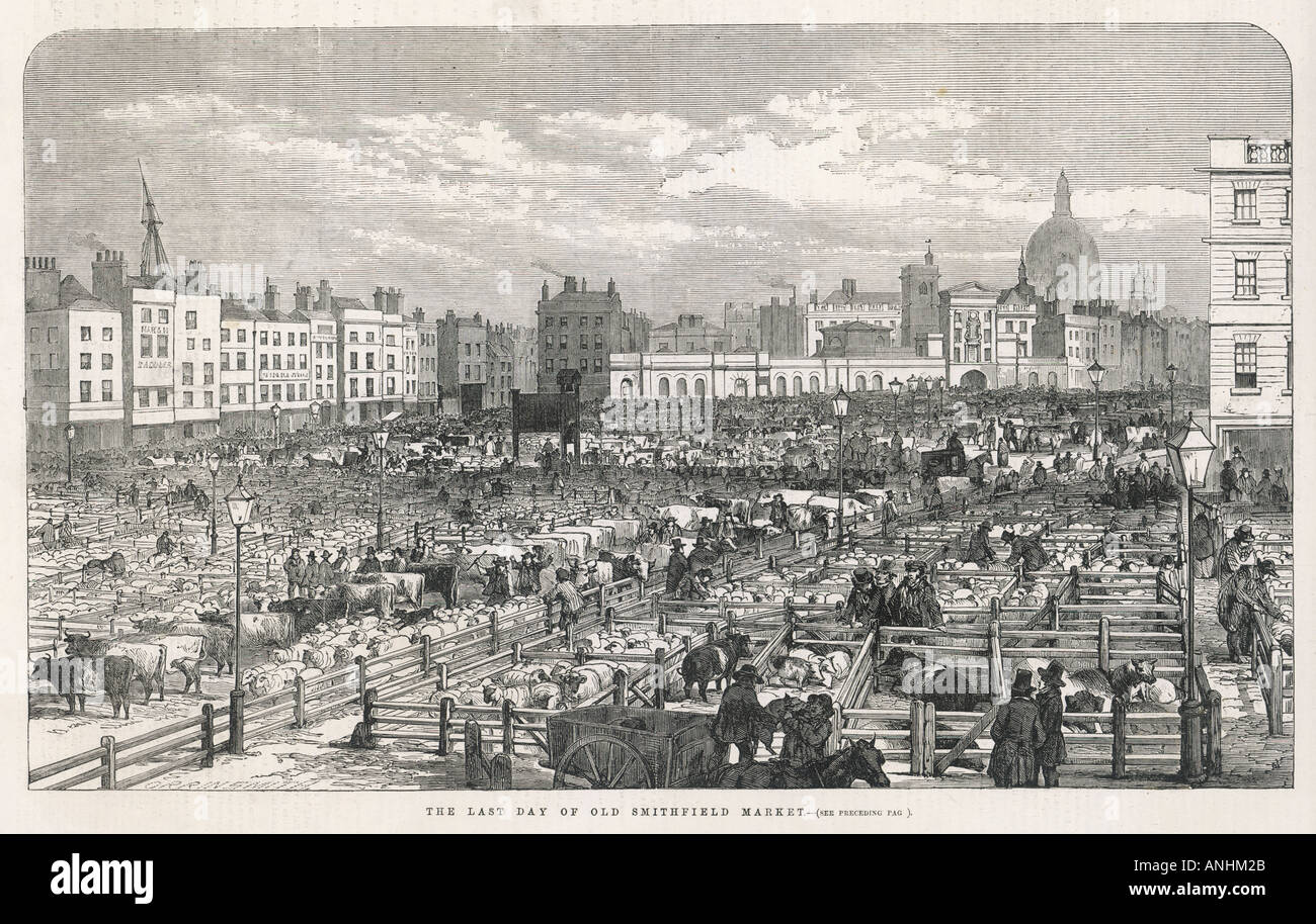 Old smithfield market hi-res stock photography and images - Alamy