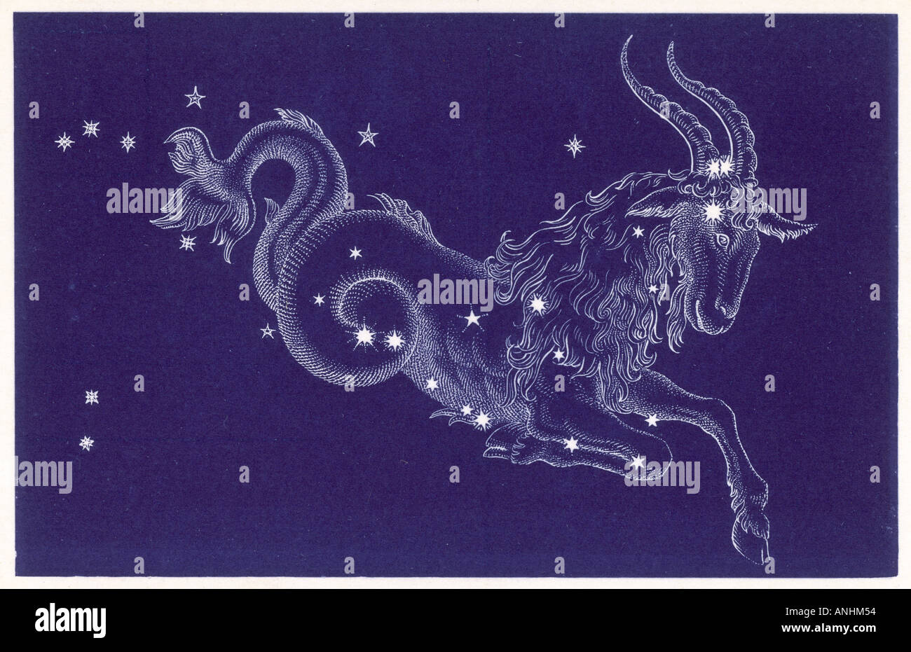 Capricorn star map zodiac hi-res stock photography and images - Alamy