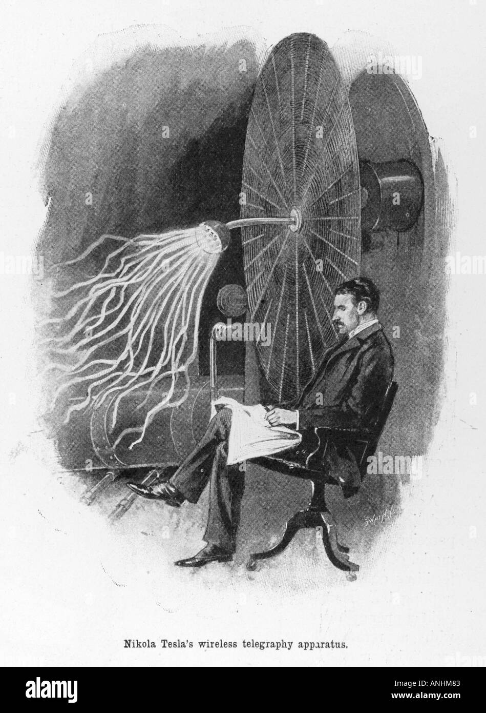 Nikola tesla inventor hi-res stock photography and images - Alamy