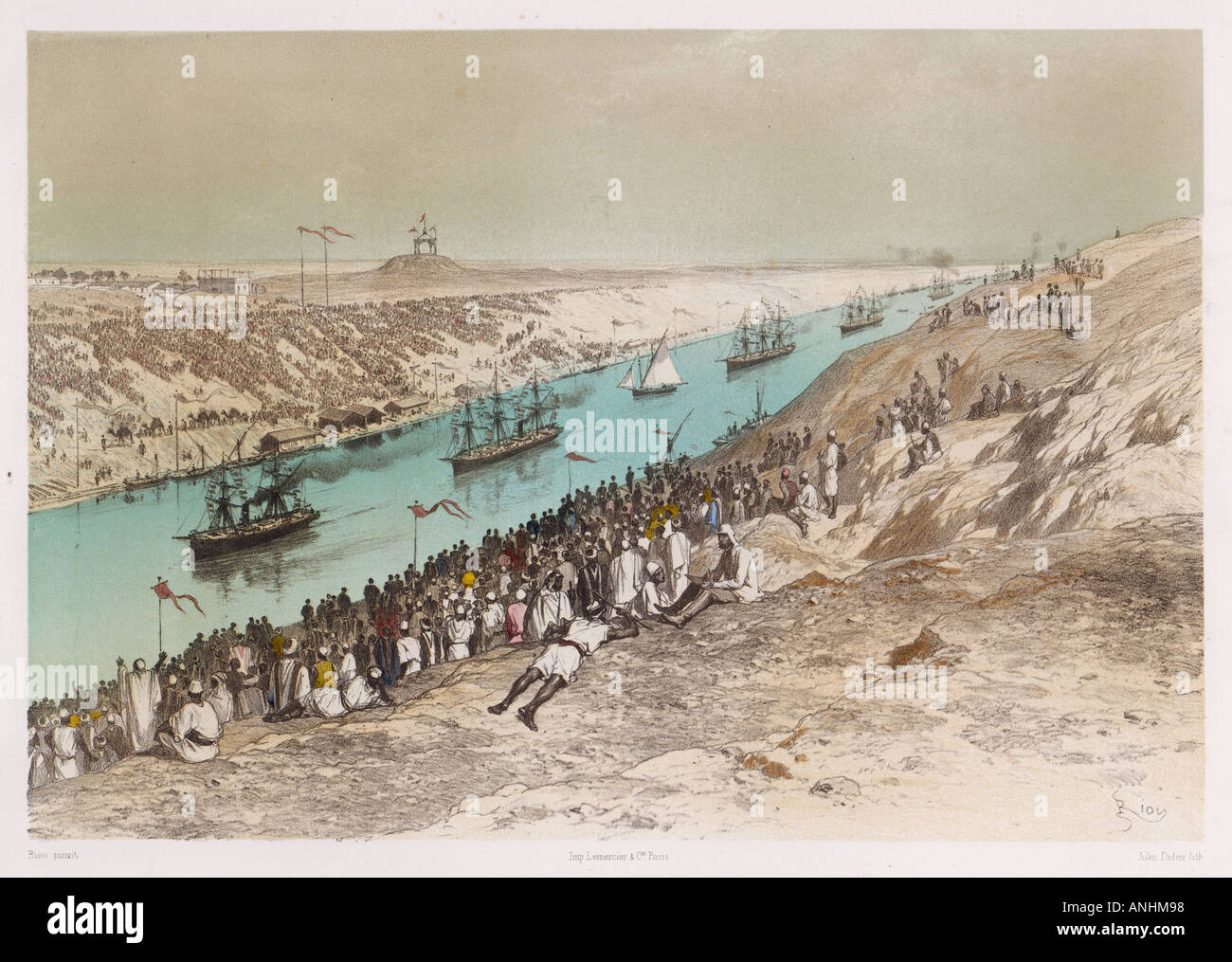 Suez canal opening hi-res stock photography and images - Alamy