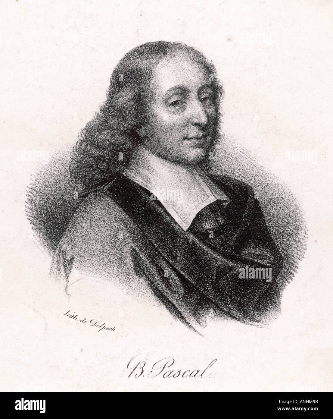 Blaise pascal french philosopher hi-res stock photography and images ...