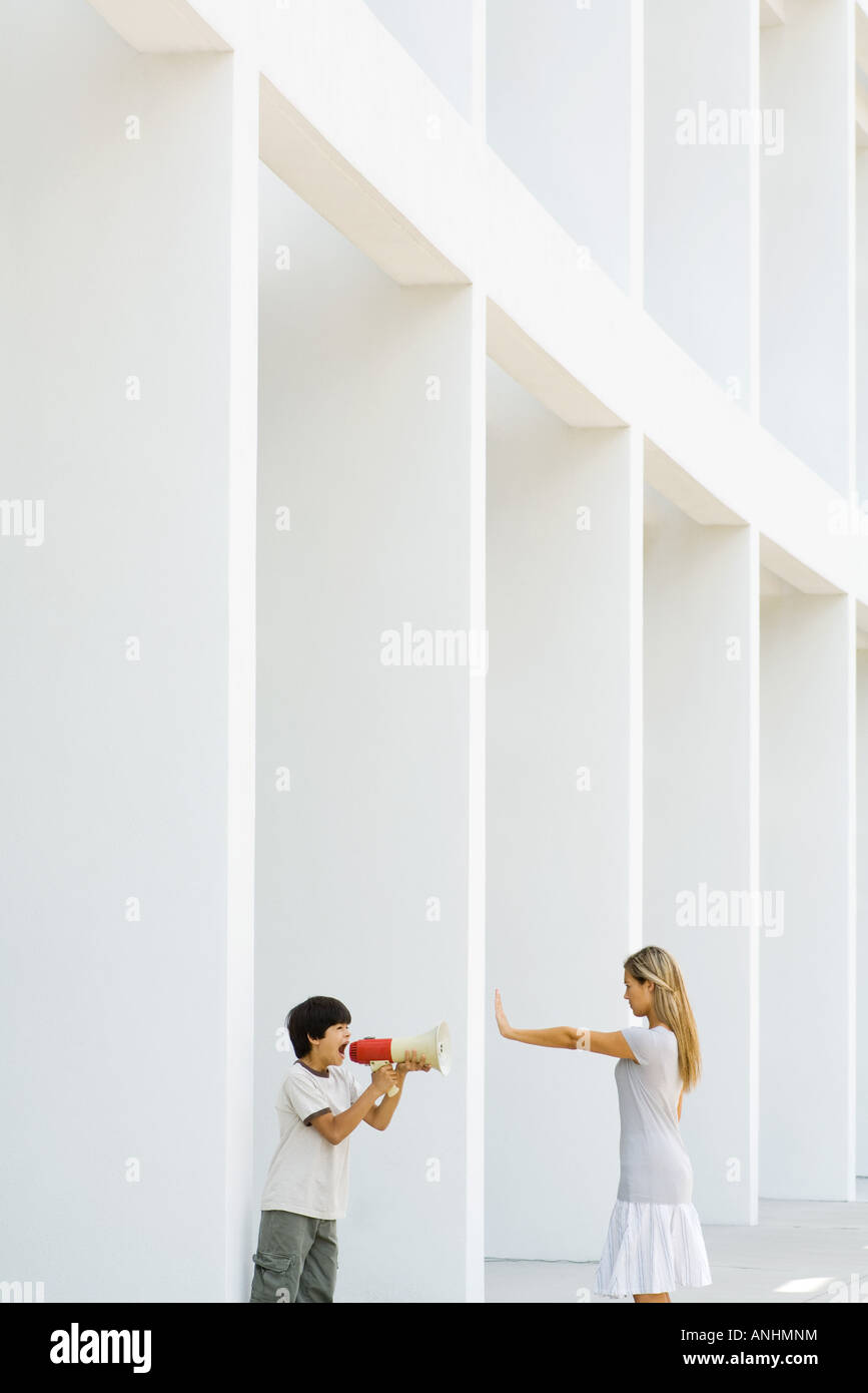 Miscommunication parents children hi-res stock photography and images ...